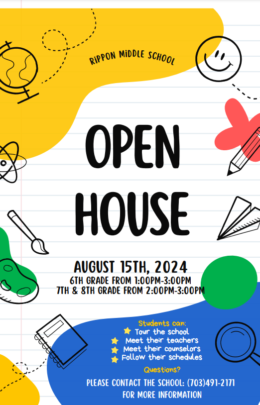 Open House - Rippon Middle School